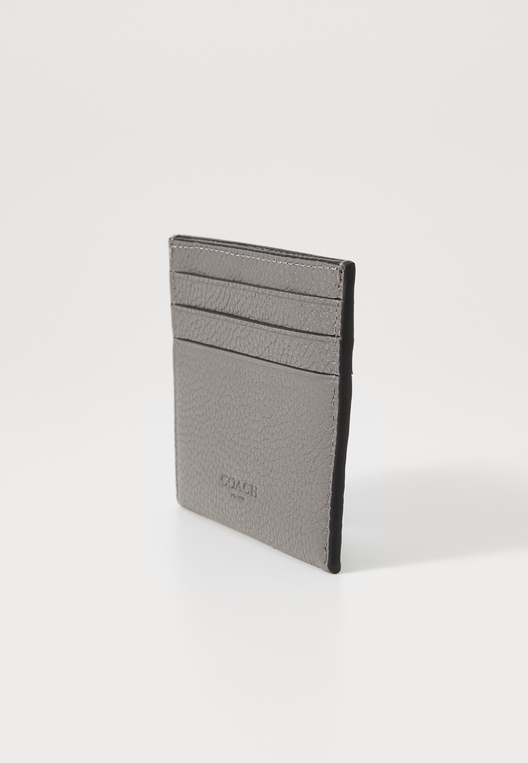 COACH FLAT CARD CASE Portefeuille charcoal noir ZALANDO.FR