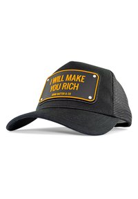 John Hatter & Co I WILL MAKE YOU RICH - Cap - black - Zalando.ie