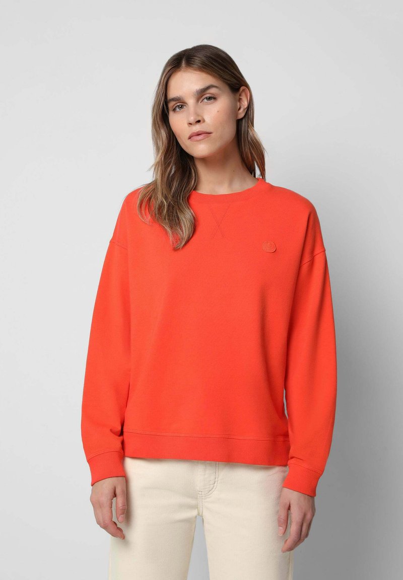 Scalpers BASIC SKULL - Sweatshirt - orange - ZALANDO.FR