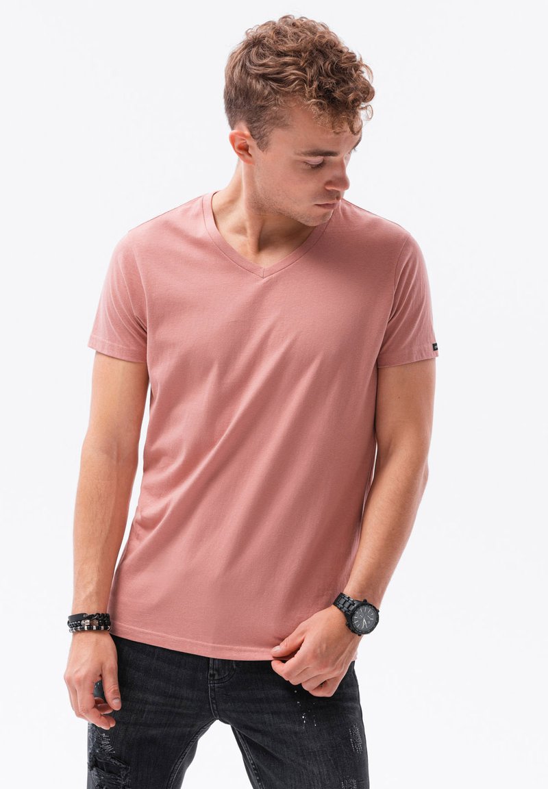 Ombre SET OF THREE Z29 - T-shirts basic - pink/light grey/beige/pink - Zalando.dk