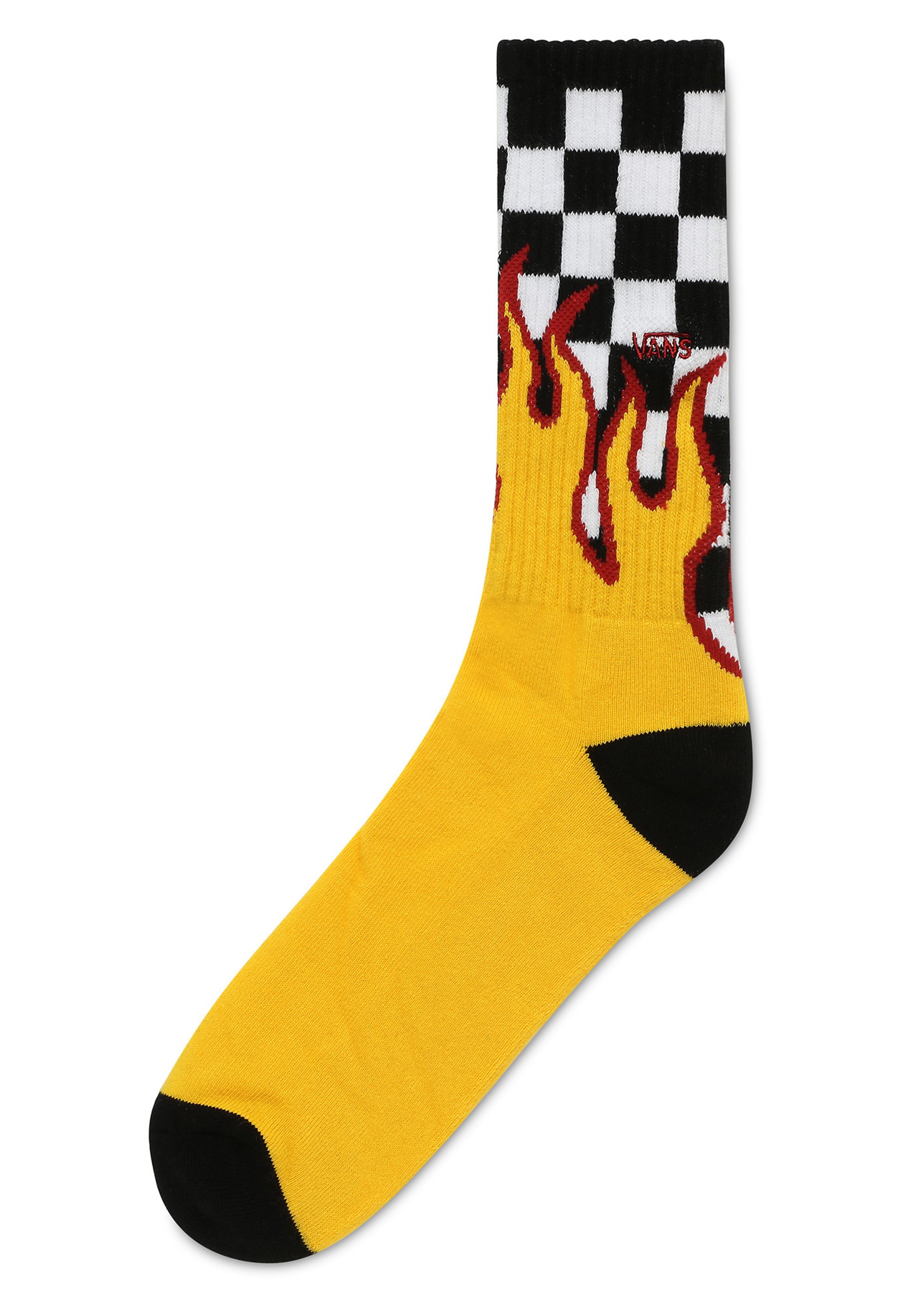 Black And White Checkered Socks