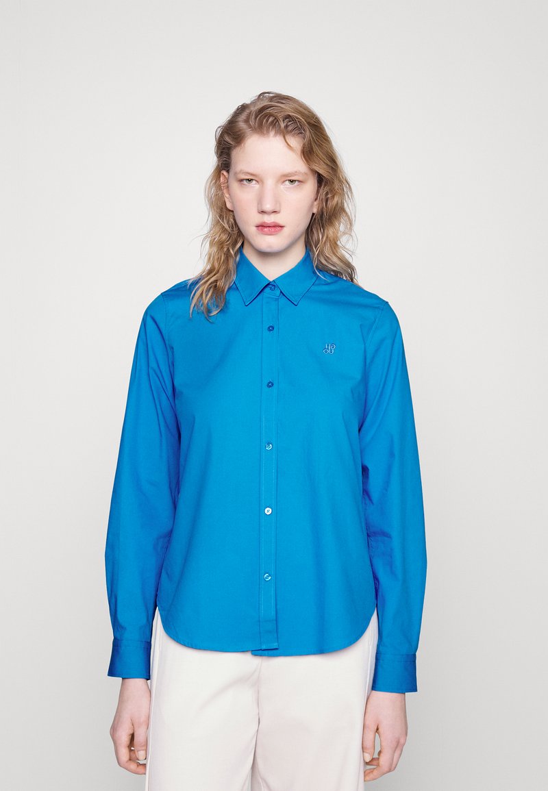HUGO THE ESSENTIAL SHIRT - Button-down blouse - bright blue/blue - Zalando