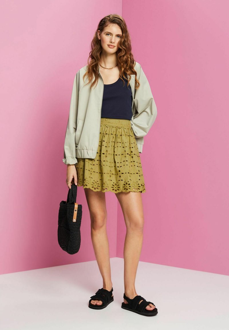 Edc By Esprit A Linien Rock Pistachio Green Grün Zalando At