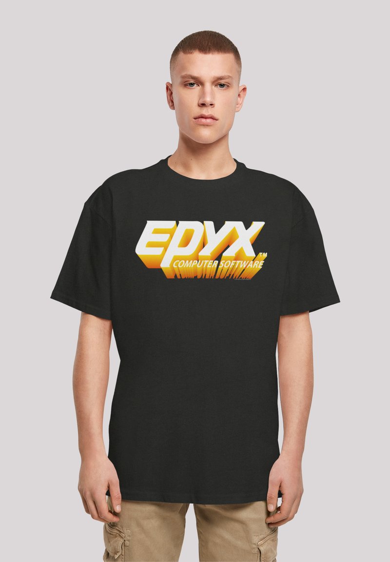 F4NT4STIC EPYX LOGO 3D RETRO GAMING SEVENSQUARED - T-shirt imprimé ...