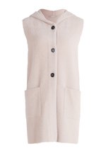 Amber & June MIT KAPUZE - Bodywarmer - beach beige/beige - Zalando.nl