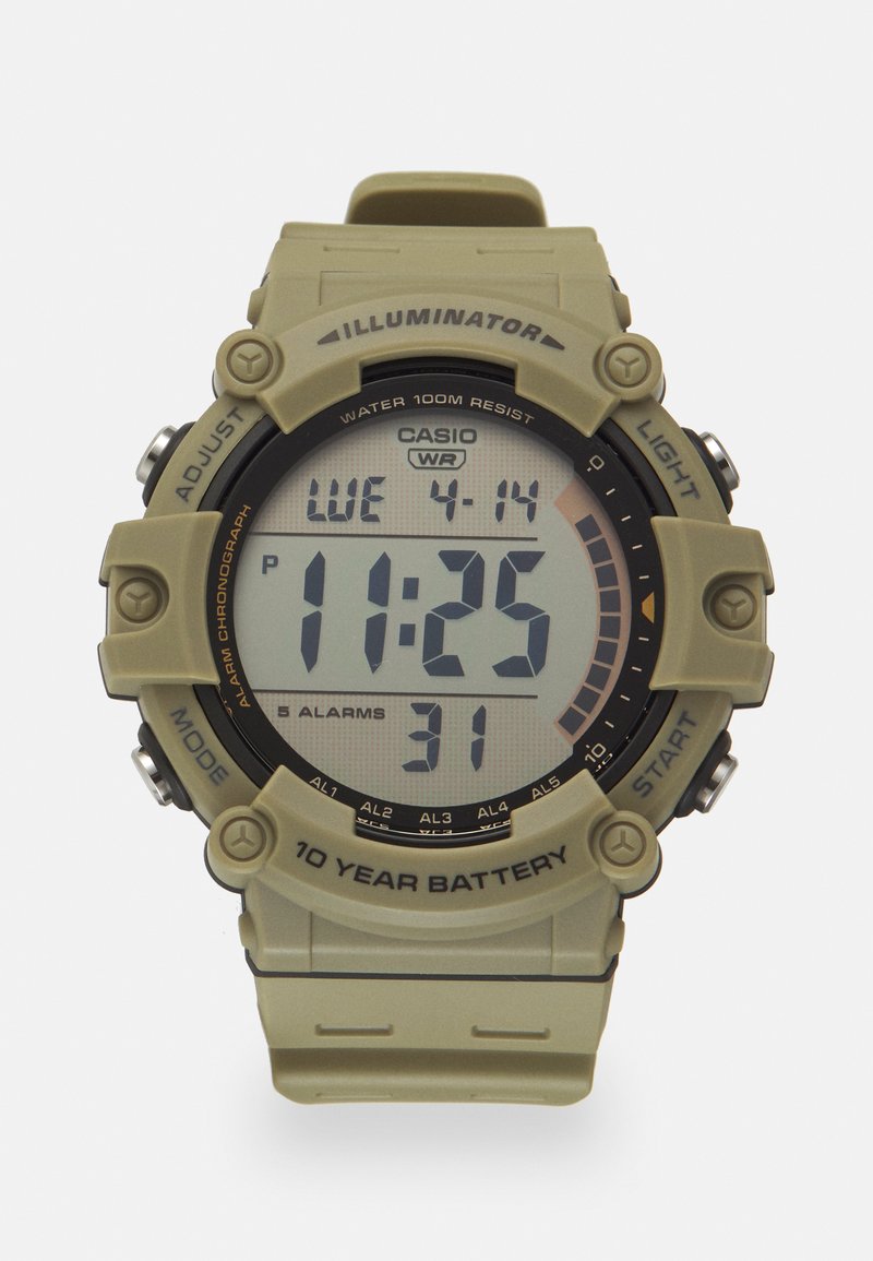 Casio Digital watch - beige - Zalando