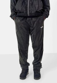 Sixth June SHINY - Tracksuit bottoms - black - Zalando