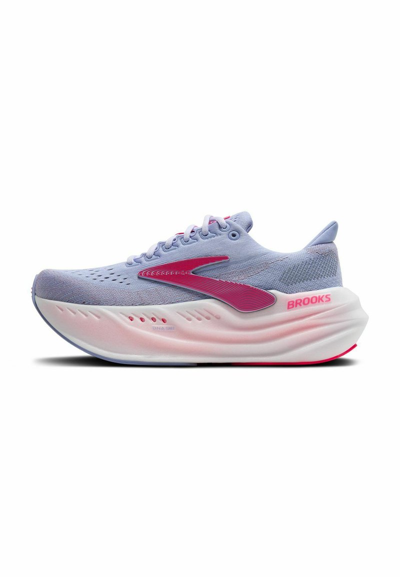 Brooks GLYCERIN MAX - Løbesko til landevejen - blue heron diva pink ...