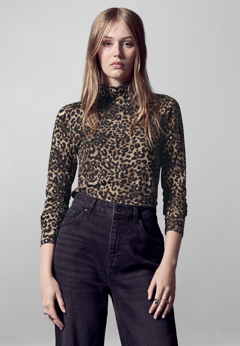 Street One Studio LEO - Longsleeve - braun/gemêleerd bruin - Zalando.be