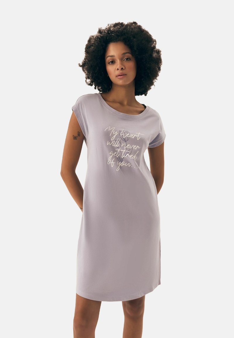 Henderson NATURALEZA - Nightie - lavender/lilac - Zalando