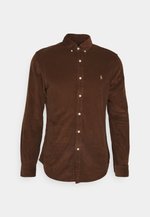 Polo Ralph Lauren LONG SLEEVE - Shirt - chocolate mousse/brown - Zalando.ie