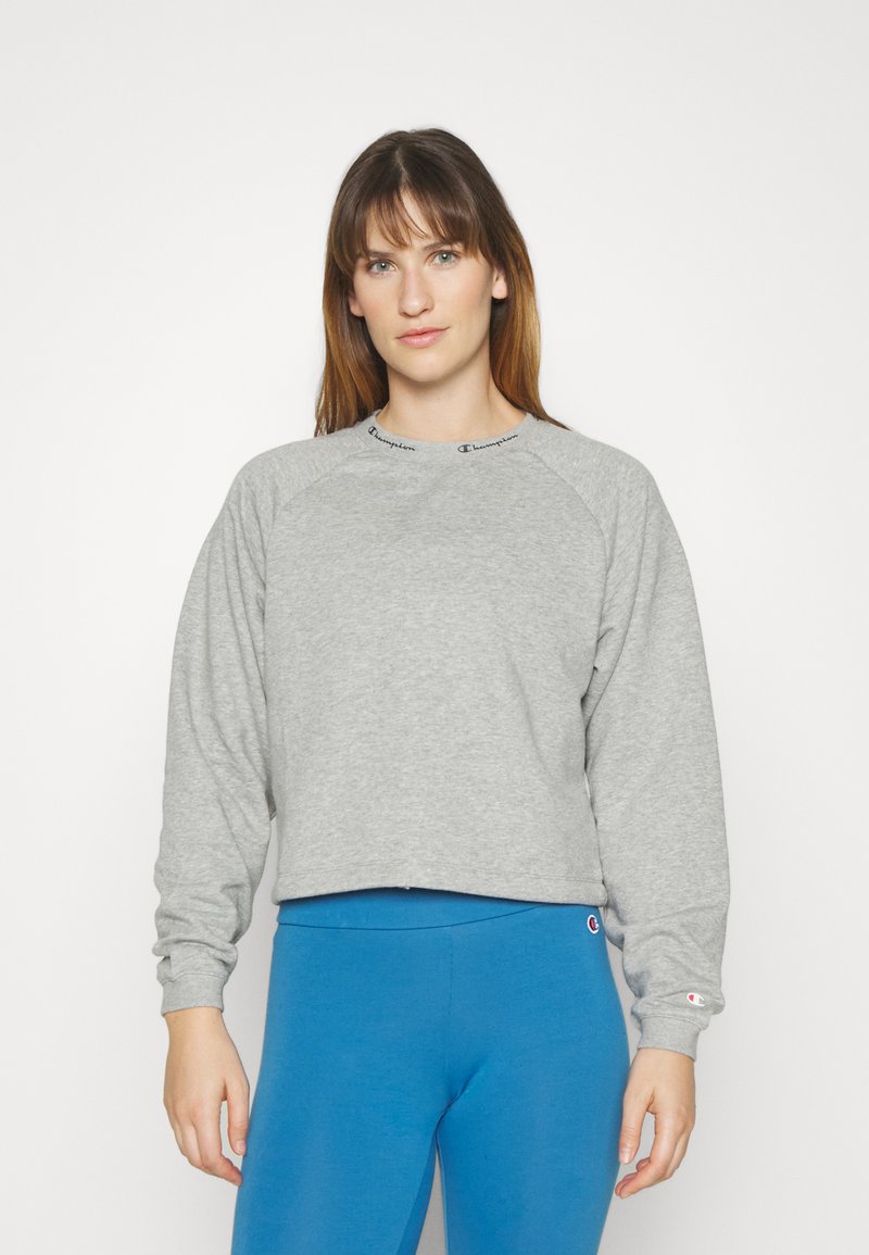 Champion CREWNECK - Sweater - grey melange/grijs - Zalando.be