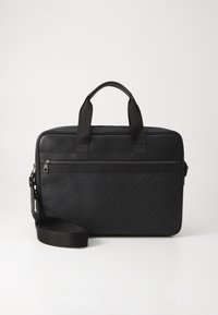 Tommy Hilfiger MONOGRAM COMPUTER BAG - Sac ordinateur - black/noir ...