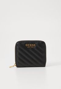 Guess SELA SMALL ZIP AROUND - Portefeuille - black/noir - ZALANDO.FR