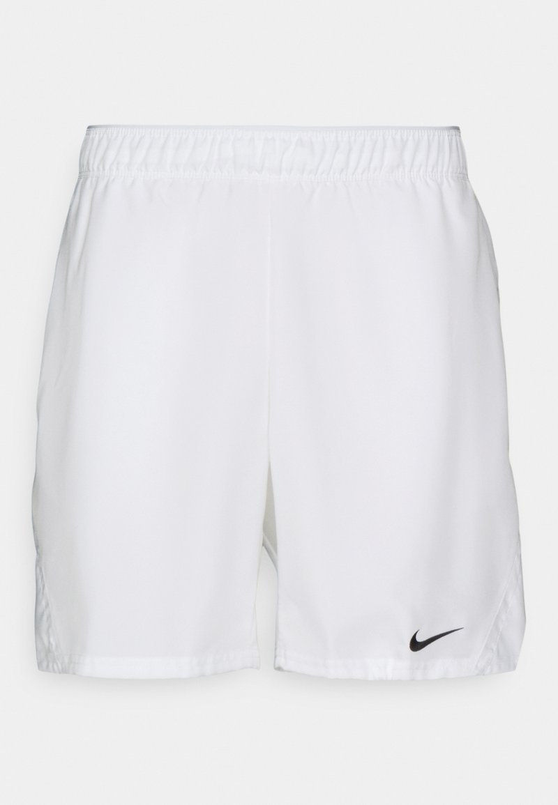 Nike Performance NIKECOURT VICTORY SHORT - Sports shorts - white/black ...