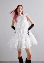 Roksanda ODETTE DRESS - Cocktailkleid/festliches Kleid - ivory/weiß ...