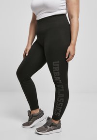 Urban Classics Leggings - Hosen - Black Black Schwarz - Zalando.ch