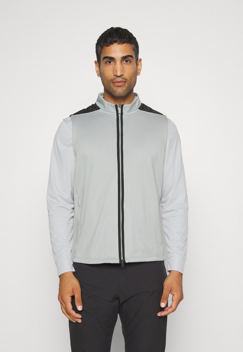 Nike Golf VICTORY VEST - Hardshell jacket - light smoke grey/black ...