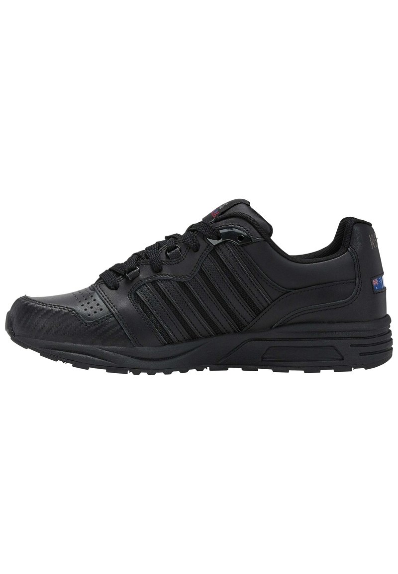K-SWISS RANNELL - Sneaker low - black black sulphur/schwarz - Zalando