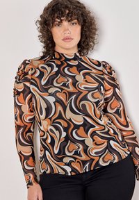 Apricot CURVE RETRO HEARTS - Longsleeve - rust/oranje - Zalando.nl