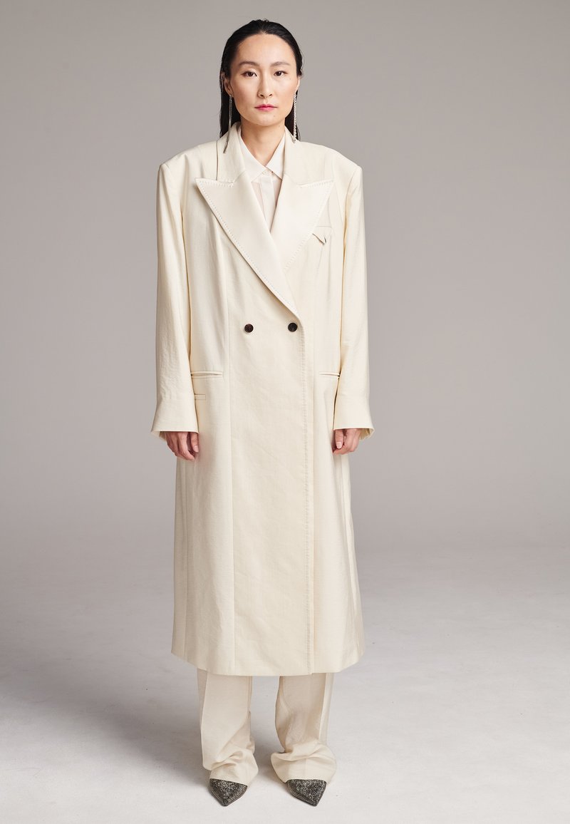 FRENKEN INSIDEOUT - Classic coat - white - Zalando