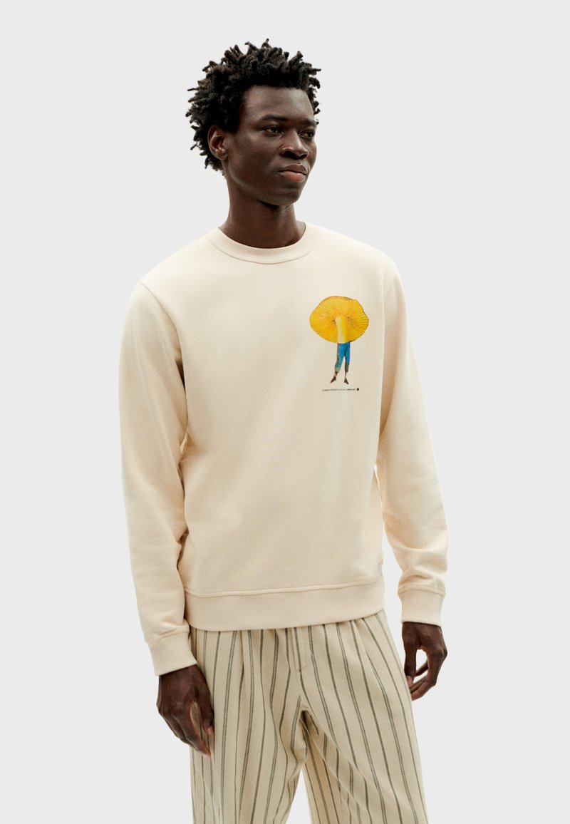 Thinking Mu FUNGHI - Sweatshirt - ivory/white - Zalando