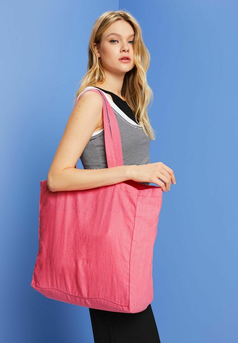 Esprit Tote bag - coral/salmon - Zalando.co.uk