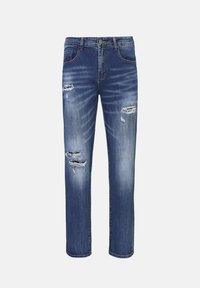 Pier One Jeans Slim Fit - blue denim - Zalando.at