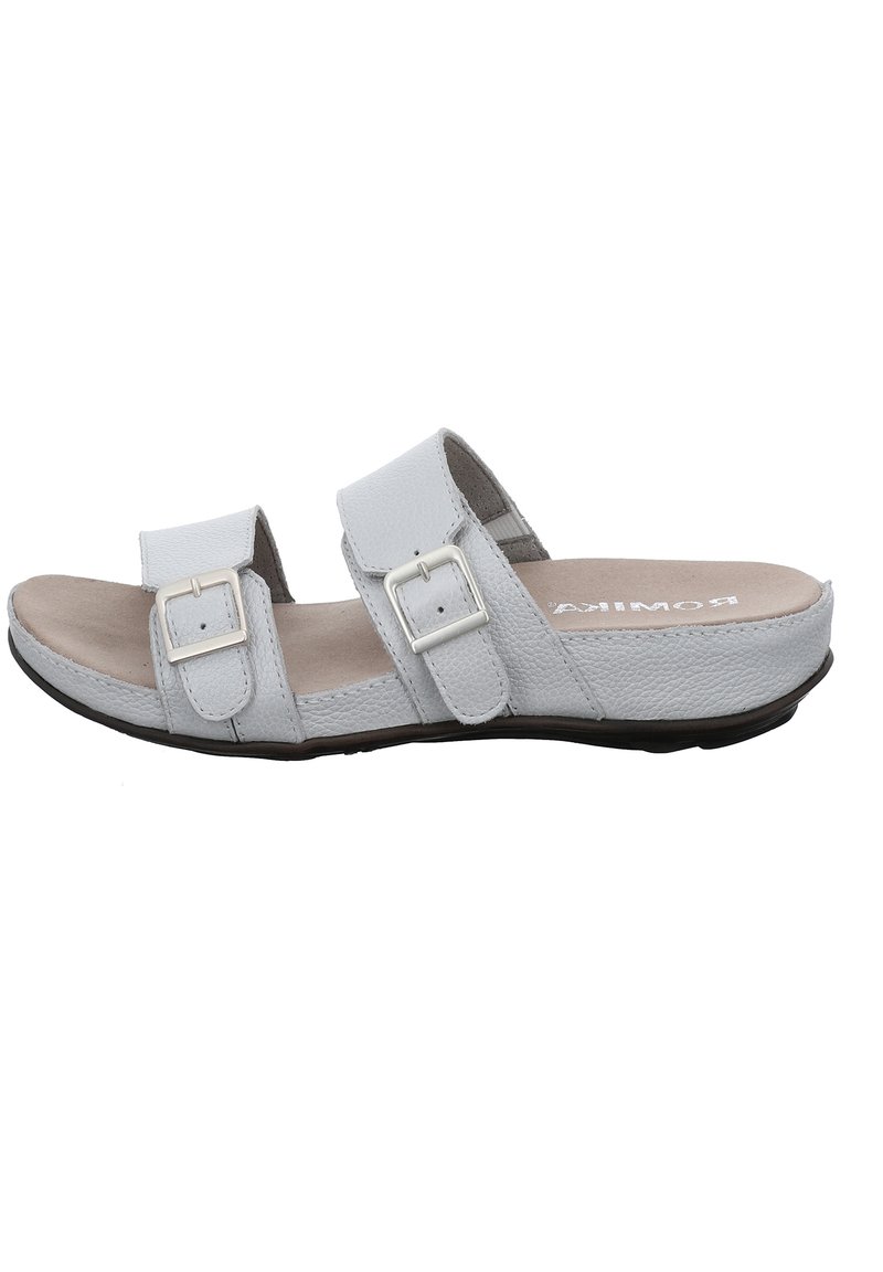 Romika FIDSCHI 66 - Pantolette flach - silber/silberfarben - Zalando.de