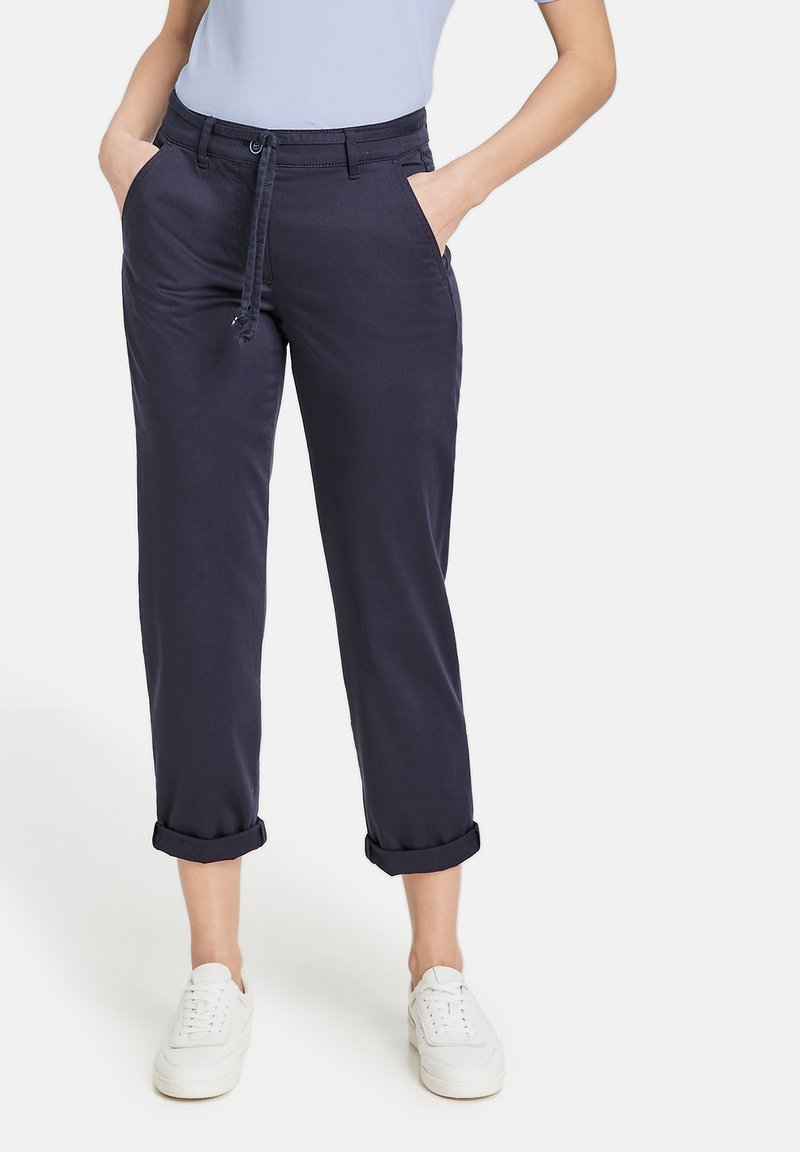 Gerry Weber KES SY - Stoffhose - navy/dunkelblau - Zalando.de