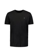 NO EXCESS TIMELESS ROUND NECK - T-shirt basic - black/zwart - Zalando.nl