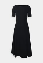 Lauren Ralph Lauren MUNZIE ELBOW SLEEVE DAY DRESS - Jerseykleid - black/schwarz - Zalando.de