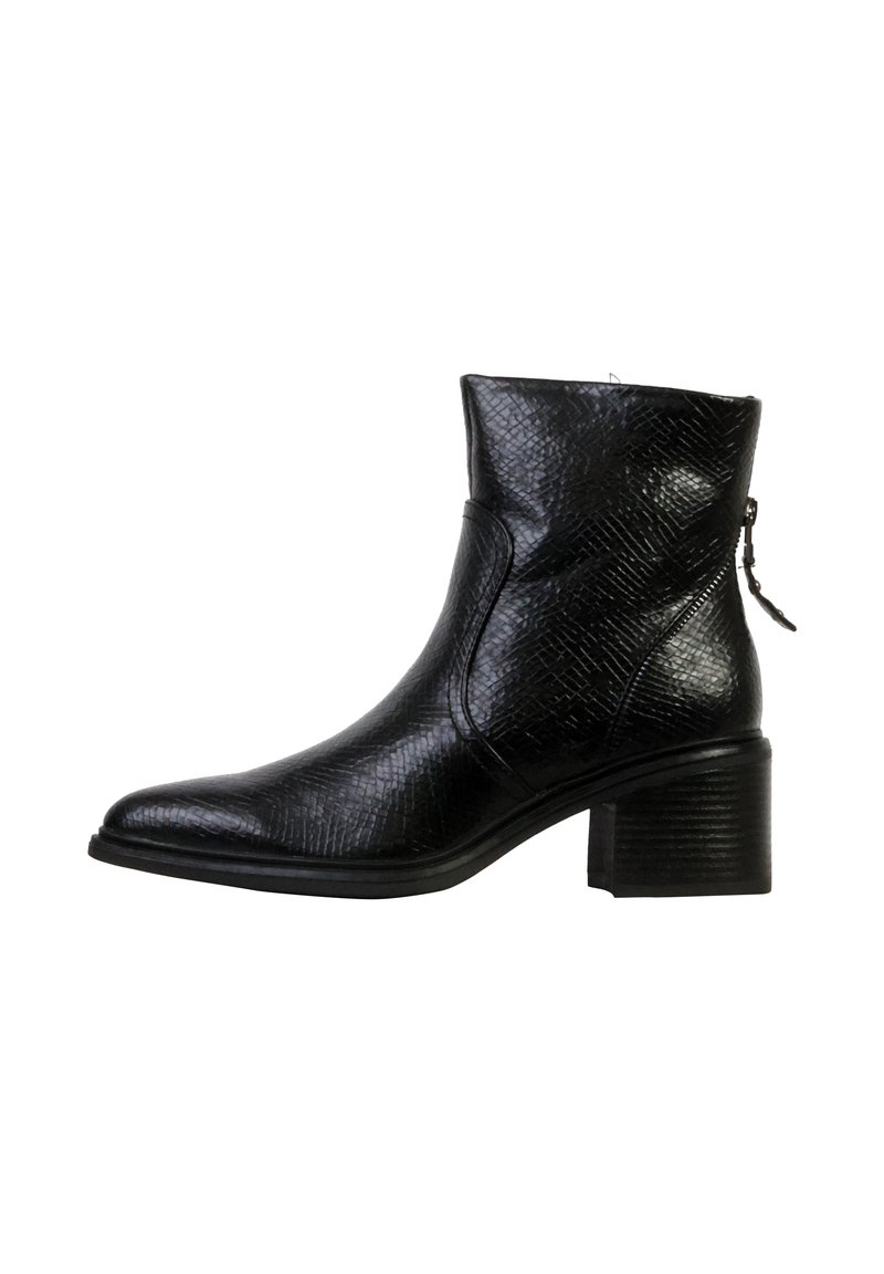 Super Mode À ZIP - Cowboy/biker ankle boot - noir/black - Zalando