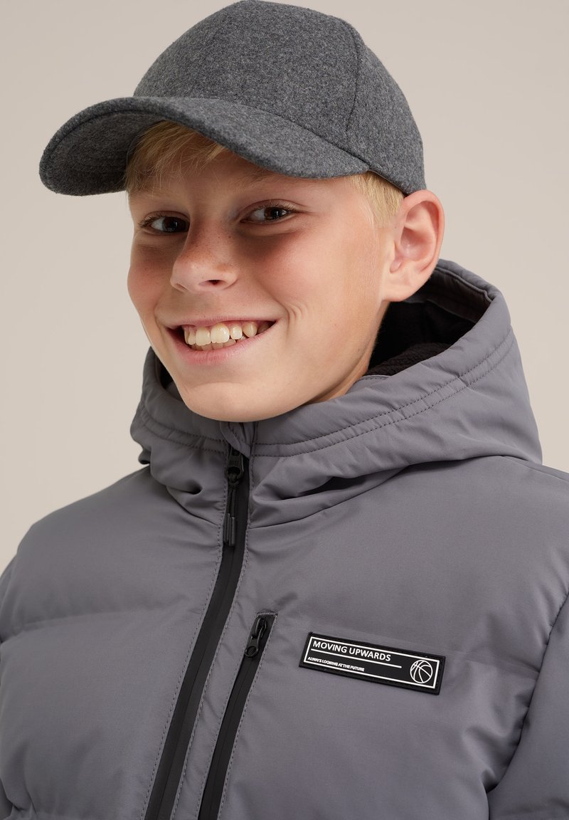 WE Fashion BLUE RIDGE - Cap - grey/dunkelgrau - Zalando