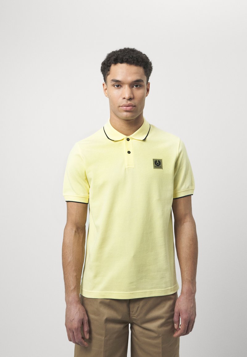 Belstaff TIPPED - Polo - lemon yellow/verde - Zalando.es