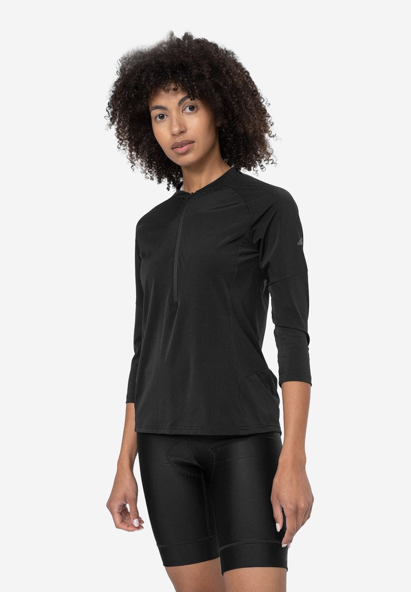 4F Cycling-Trikot - deep black/schwarz - Zalando.at