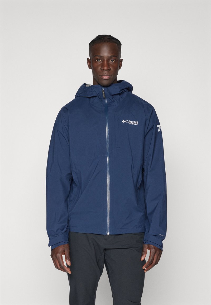 Columbia AMPLI-DRY™ II SHELL - Soft shell jacket - navy/dark blue ...