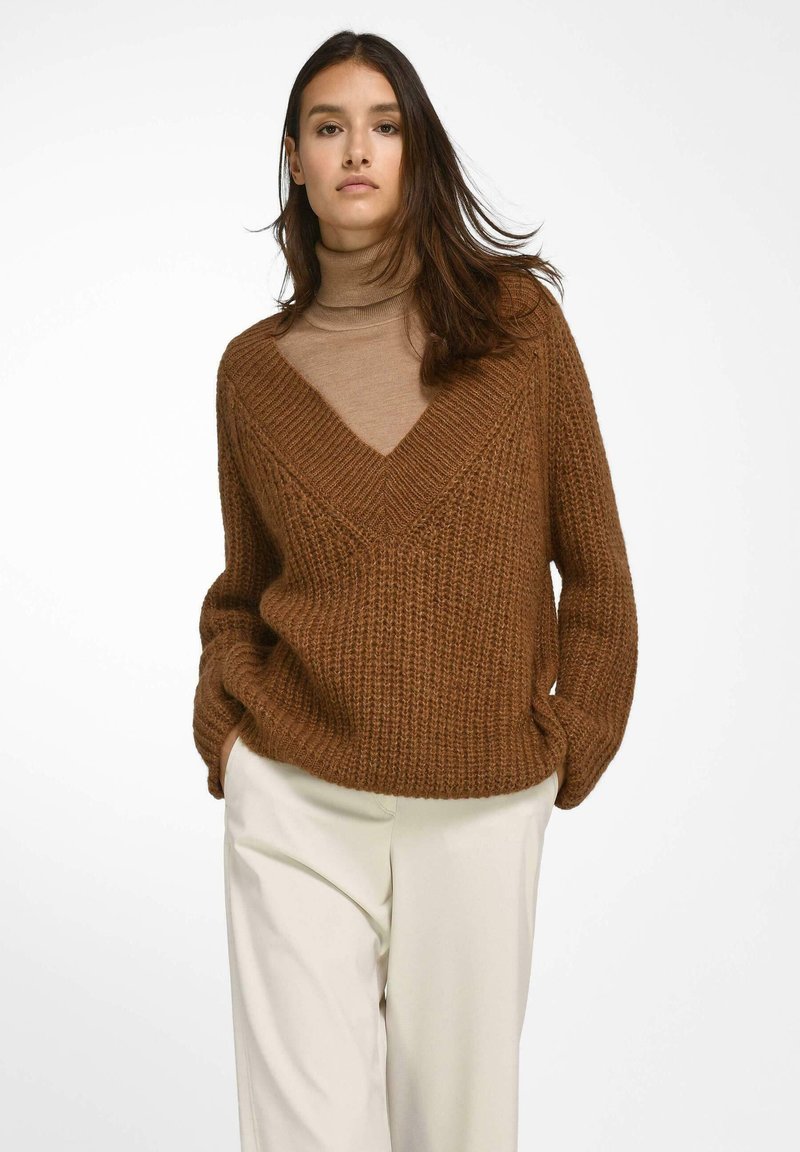 Portray Berlin Pullover - camel - ZALANDO.BE