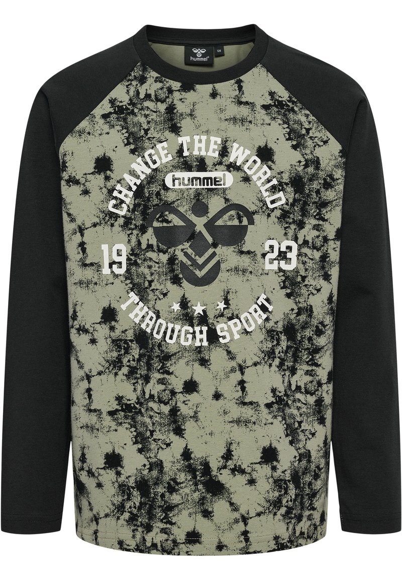 Hummel JOHAN - Langærmet T-shirt - vetiver/sort - Zalando.dk