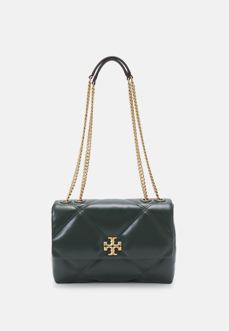 Tory Burch KIRA DIAMOND CONVERTIBLE SHOULDER BAG - Skuldertasker - fir ...