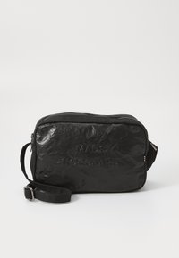 Mads Nørgaard CRINCKLE JADE BAG UNISEX - Cross body bag - black ...