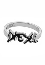 Diesel Ring - silver-coloured/silberfarben - Zalando.de