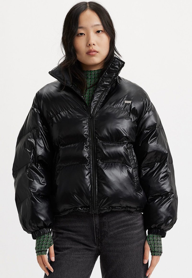 Levi's® RETRO PUFFER - Winter jacket - caviar/black - Zalando.ie
