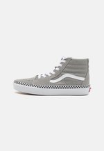 Vans SK8-HI UNISEX - Sneakers hoog - checkerboard foxing drizzle/true ...