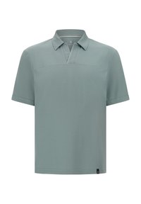 Boggi Milano TECH COOL JADE-FRESH - Poloshirt - light green/hellgrün ...
