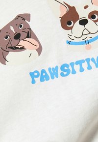 Koton DOG - T-Shirt print - white/weiß - Zalando