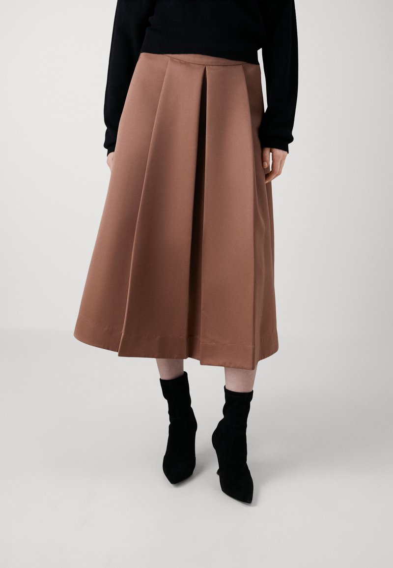 MAX&Co. LAPPOLE - Gonna a campana - haselnuss/marrone chiaro - Zalando.it