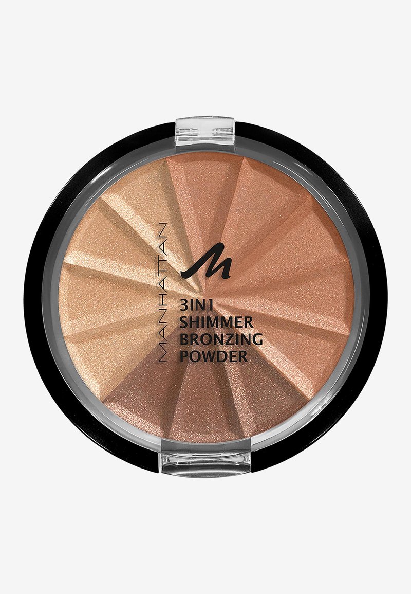 Manhattan Cosmetics 3IN1 SHIMMER BRONZING POWDER - Puder - 001 gold ...