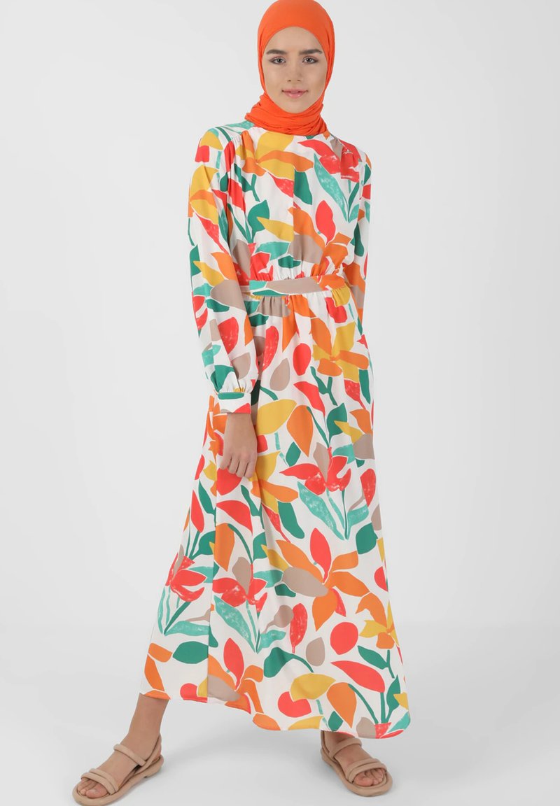 Modanisa CREW NECK MODEST BENIN - Maxi dress - multi coloured/multi ...