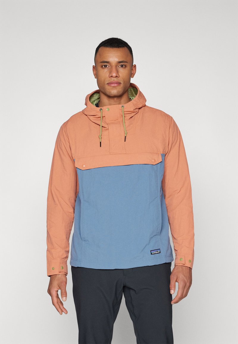 Patagonia ISTHMUS ANORAK - Hardshell jacket - utility blue/teal ...